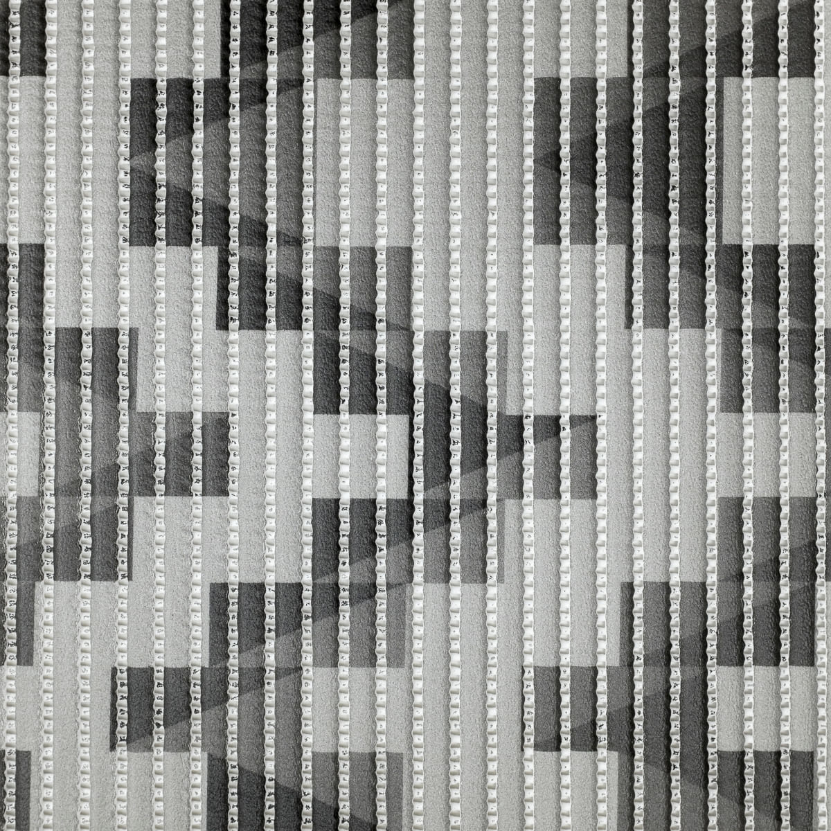 Passadeira Soft Plus Chevron Pixel Cinza 43cm x 15m – Design Decorativo para Cozinha e Corredor ...